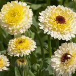 Calendula officinalis 'Ivory Princess’ - seedaholic
